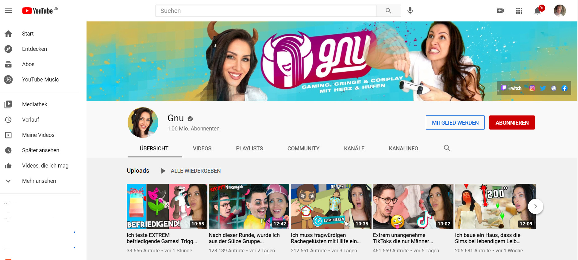 Deutschlands erfolgreichste Gamerin bei Youtube im Interview der Woche ...
